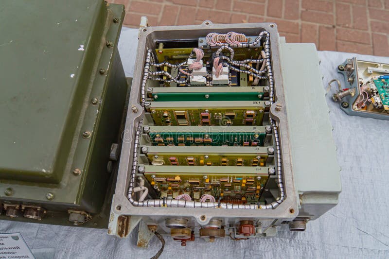 The Image Depicts an Advanced Electronic Component from a Smart Weapon ...