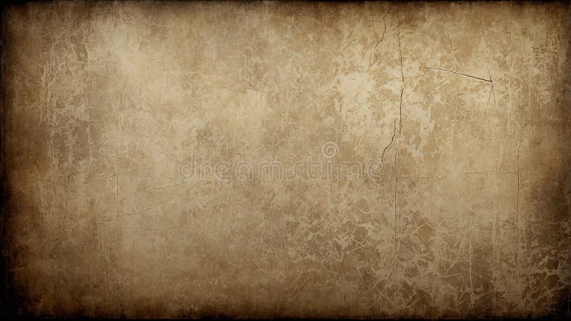 Aged Parchment Background Texture with Subtle Cracks and Earthy Brown ...