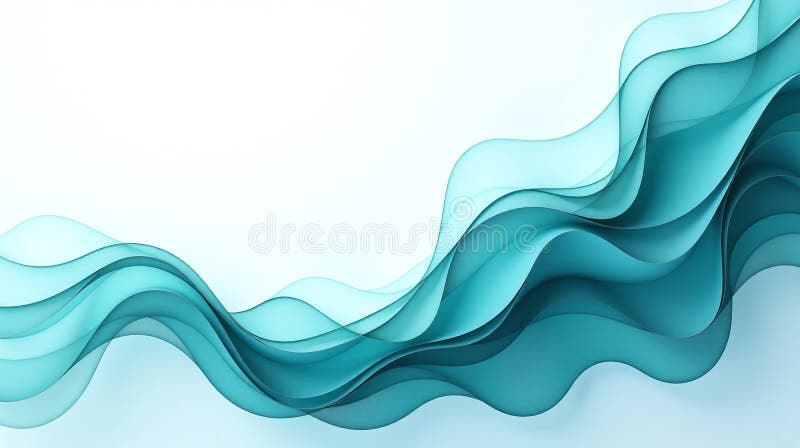 The Image Depicts a Beautiful Abstract Design Composed of Translucent ...