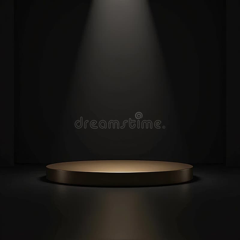 Minimalist Geometric Stage Design Decorative Setup Ideal for Staging ...