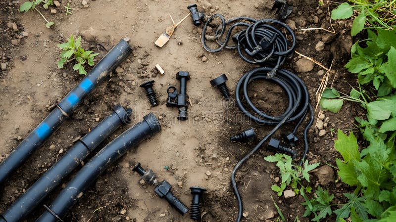 Several Black Pvc Pipes Stock Illustrations – 3 Several Black Pvc Pipes ...