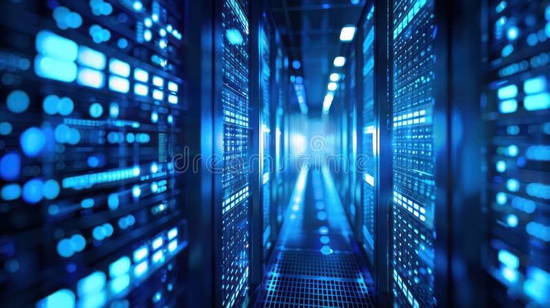 Modernizing Business: the Power of Data and it in Digital Transformation Stock Illustration ...