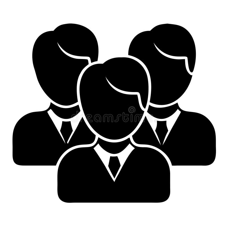 Business Teamwork Group of Professionals Collaboration Vector ...