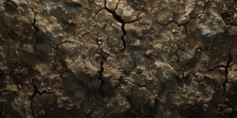 Barren Earth. Nutrient-poor, Depleted, and Unproductive Soil Texture ...