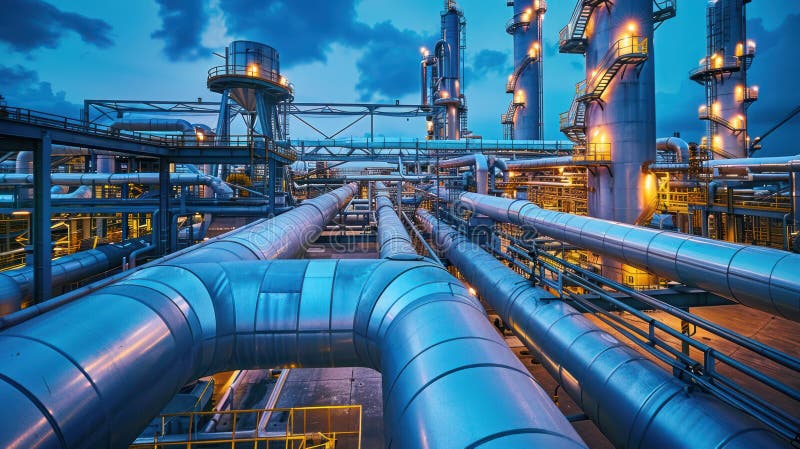 Maximizing Production: Efficient Gas and Oil Refinery Process with ...