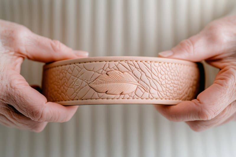 Senior Citizen Improving Posture and Mobility with Back Support Belt ...