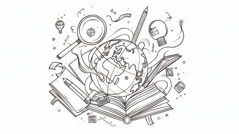 Exploration of Global Knowledge and Discovery this Image Depicts the ...