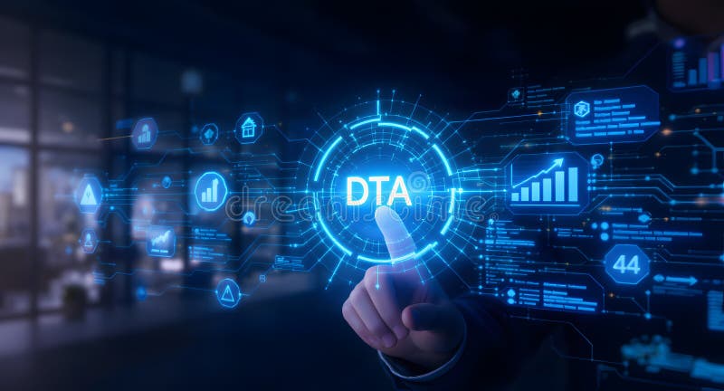 Data-Driven Transformation: a Visual Guide Stock Illustration ...