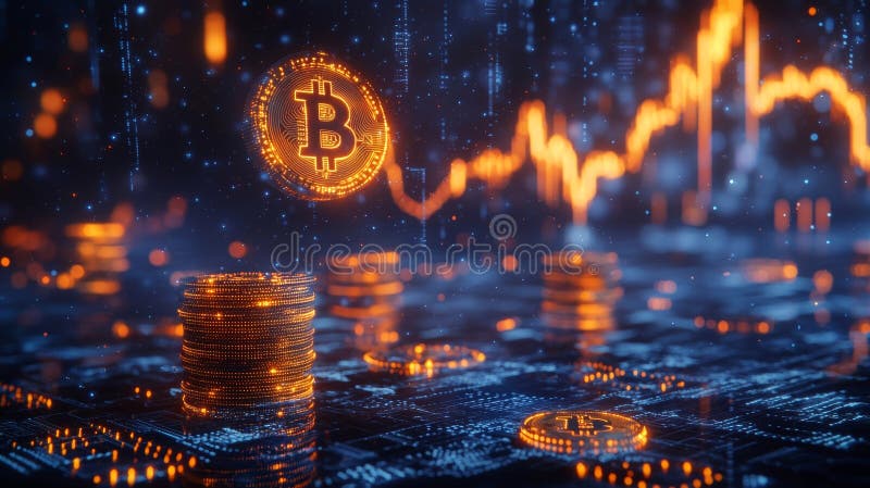 Bitcoin : the Future Money, Very Detailed Light - 16:9 Ratio - Surreal ...