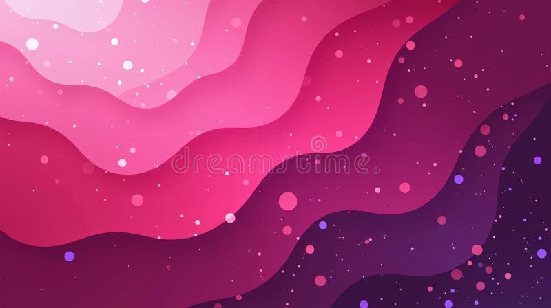 The Image Depicts a Gradient of Pink and Purple Hues with Abstract Wavy ...