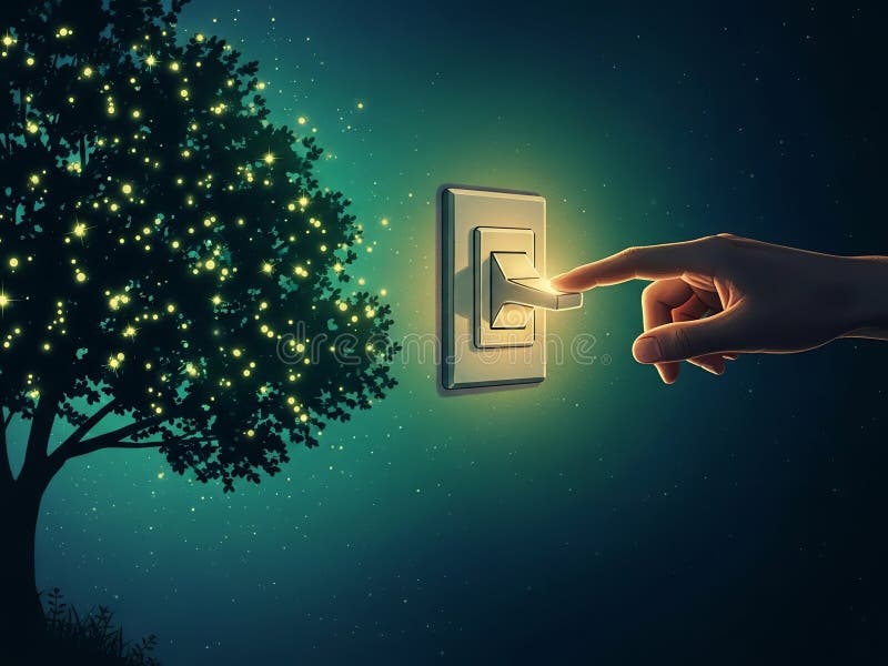 Glowing Light Switch Stock Illustrations – 4,294 Glowing Light Switch ...