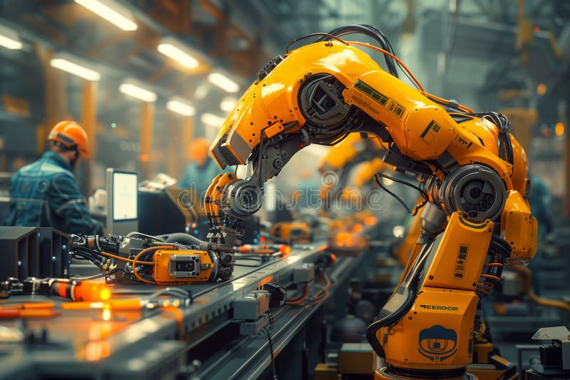 "Advanced Robotics in Manufacturing: Precision and Innovation in Action ...