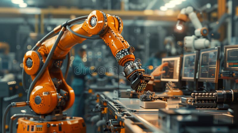 "Advanced Robotics in Manufacturing: Precision and Innovation in Action ...