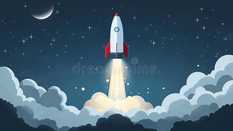 Digital Launch: Igniting a Space Rocket from a Laptop Screen - this ...