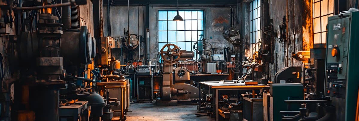 Cluttered Workshop Stock Illustrations – 441 Cluttered Workshop Stock ...