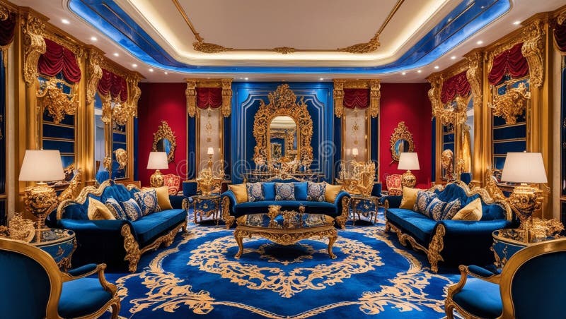 Opulent Elegance stock illustration. Illustration of elements - 342307395