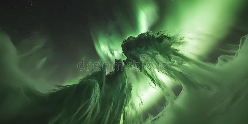 Majestic Eagle in Flight with Swirling Vortex Stock Illustration ...