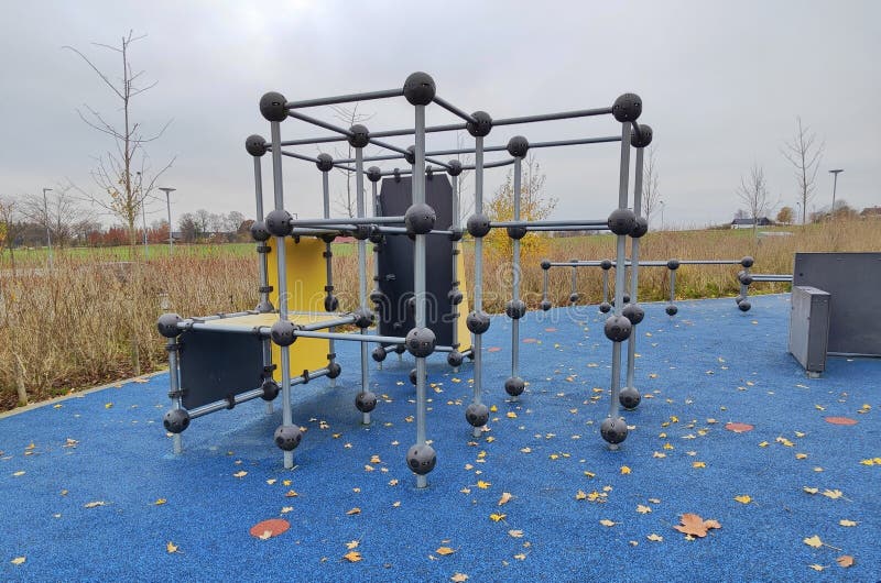 Modern Playground Structure Structure Designed for Children To Climb ...