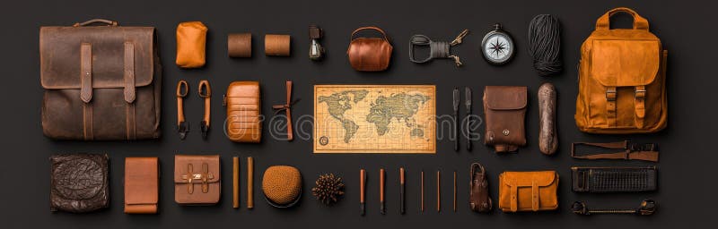 Embarking on the Journey: a Nonhuman Explorer with Symbols of Adventure ...