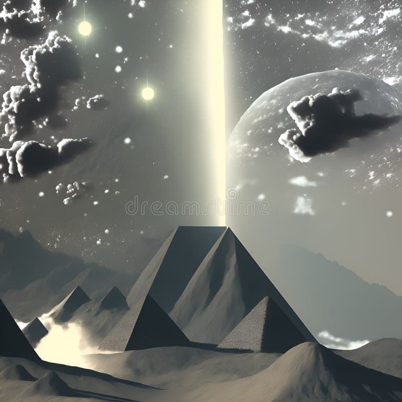 Ancient Mysteries in the Cosmos: Artwork Created with Generative AI ...
