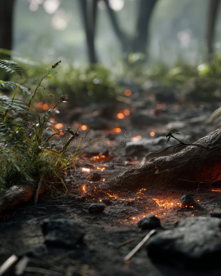 Uncontrolled Forest Fires Rapidly Spread, Causing Severe Environmental ...