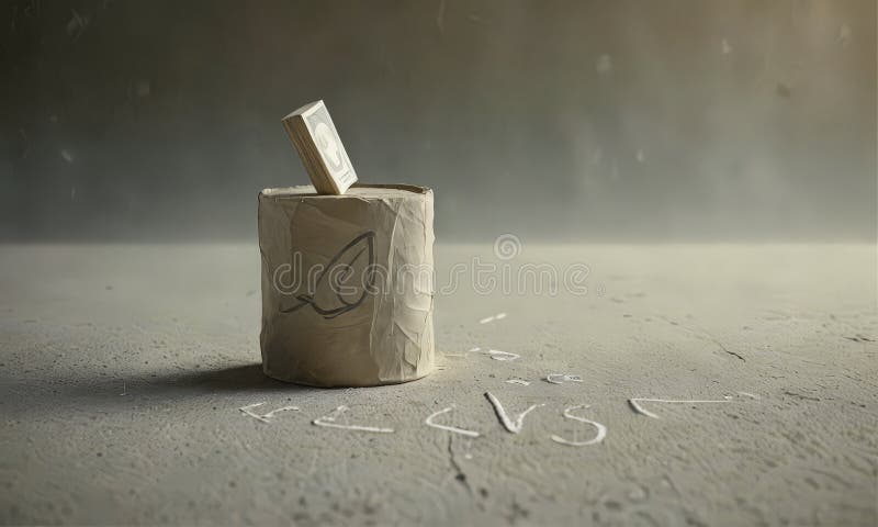 Cylindrical Object with Hole in the Center, Resembling Toilet Paper ...