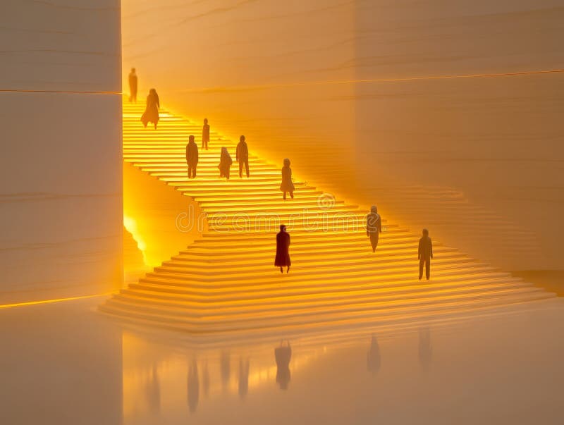 The Image Depicts a Team Setting Where Individuals Work Together ...