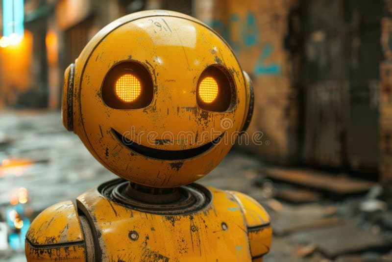 Tech-Savvy Smiles: Adult Standing with Electronics Stock Illustration ...