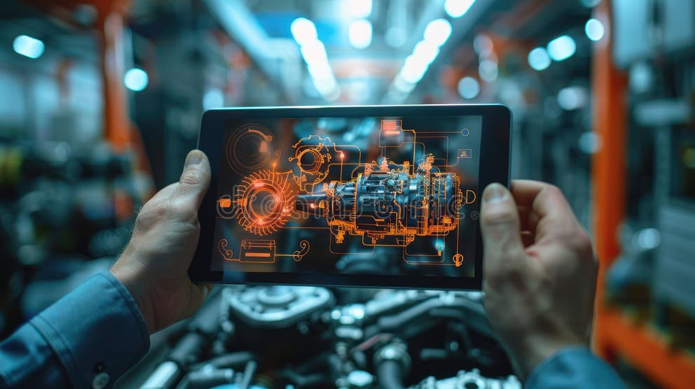 Engine Diagnostics with Augmented Reality on Tablet: Technician ...