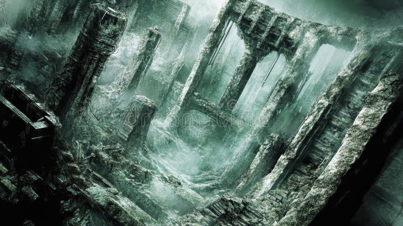 Decaying Structures within a Mysterious Subterranean and Forgotten ...