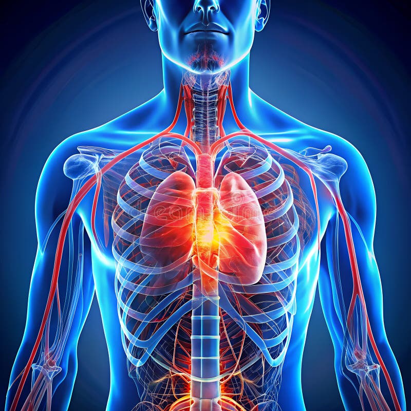 Detailed 3D Visualization of Human Cardiovascular System and Heart ...