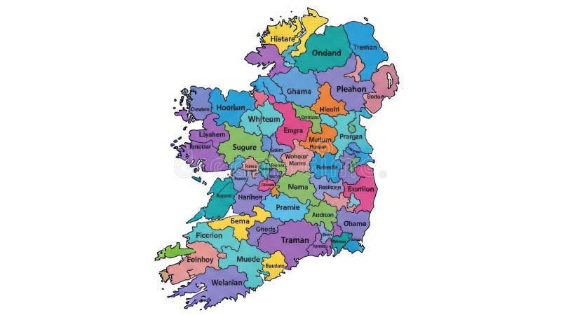 Labeled Counties Map Stock Illustrations – 791 Labeled Counties Map ...