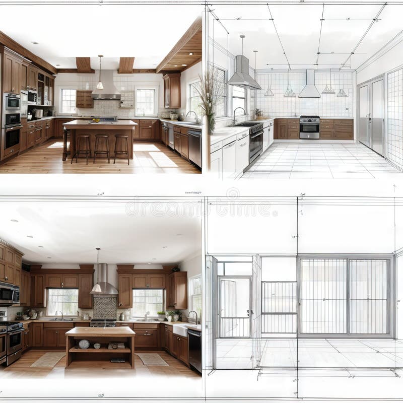Split Screen Drawing Stock Illustrations – 225 Split Screen Drawing ...