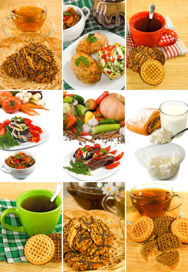 Image of Different Foods Closeup Stock Photo - Image of appetizing ...