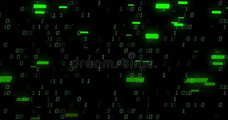 Image of Digital Data Processing and Binary Coding Stock Image - Image ...