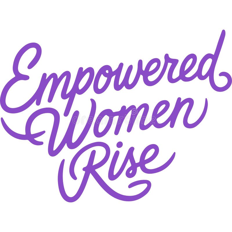 Empowered Women - Free Vector Hand-Drawn Illustration with Laptop Stock ...