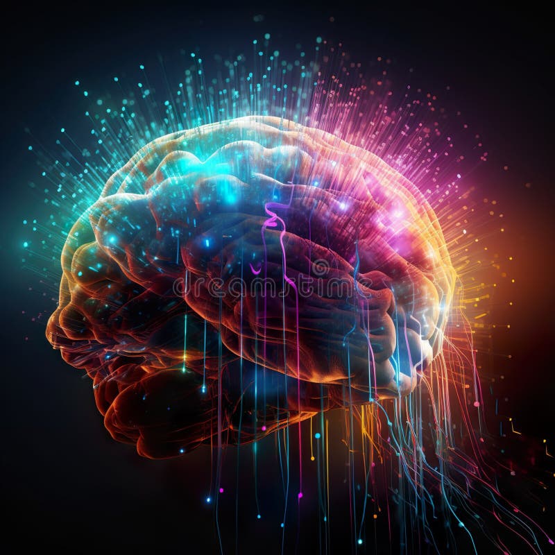 Digital Mind: an Abstract Brain Illuminated with Data Streams and ...