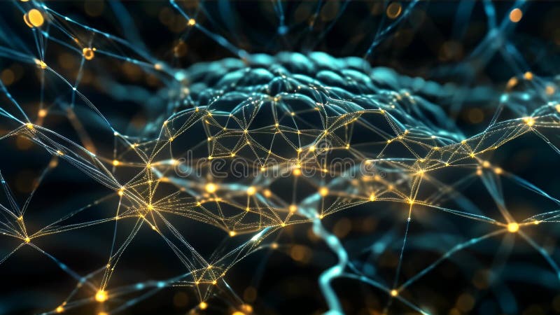 Complex Digital Network Structure Stock Video - Video of analysis ...