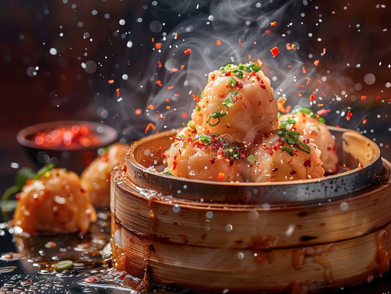 An Image of Dim Sum. Delicious Dim Sum Photography, Explosion Flavors ...