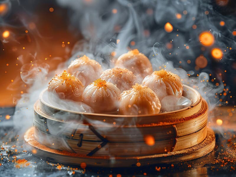 An Image of Dim Sum. Delicious Dim Sum Photography, Explosion Flavors ...