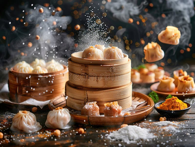 An Image of Dim Sum. Delicious Dim Sum Photography, Explosion Flavors ...