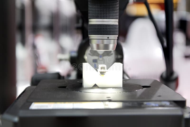 Image Dimension Measuring System Equipment Stock Photo - Image of ...