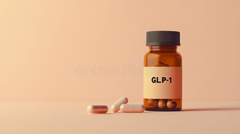 Image Displaying a GLP1 Medication Bottle Alongside Its Accompanying ...