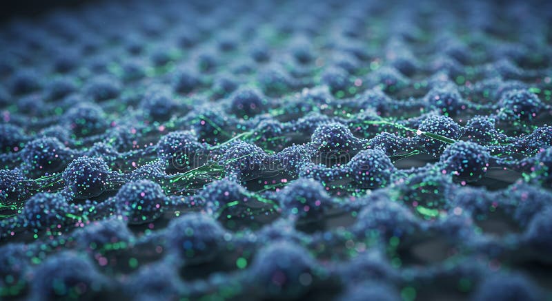 Blue Networked Energy Filaments Stock Illustrations – 10 Blue Networked ...