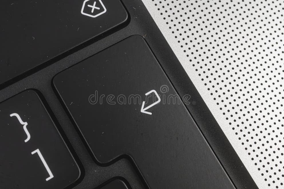 Image Displays a Laptop Keyboard with Black Backlit Keys, Dedicated ...