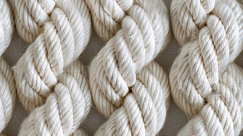 Square Rope Texture White Background Stock Photo - Image of nautical ...