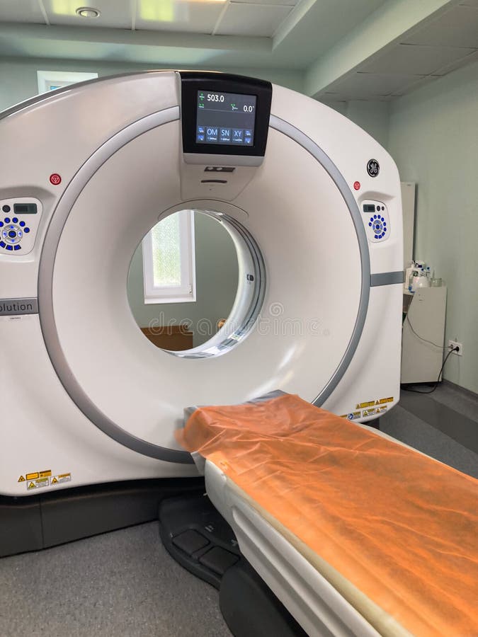 Image Displays an MRI Scanner, a Medical Imaging Device Used for ...