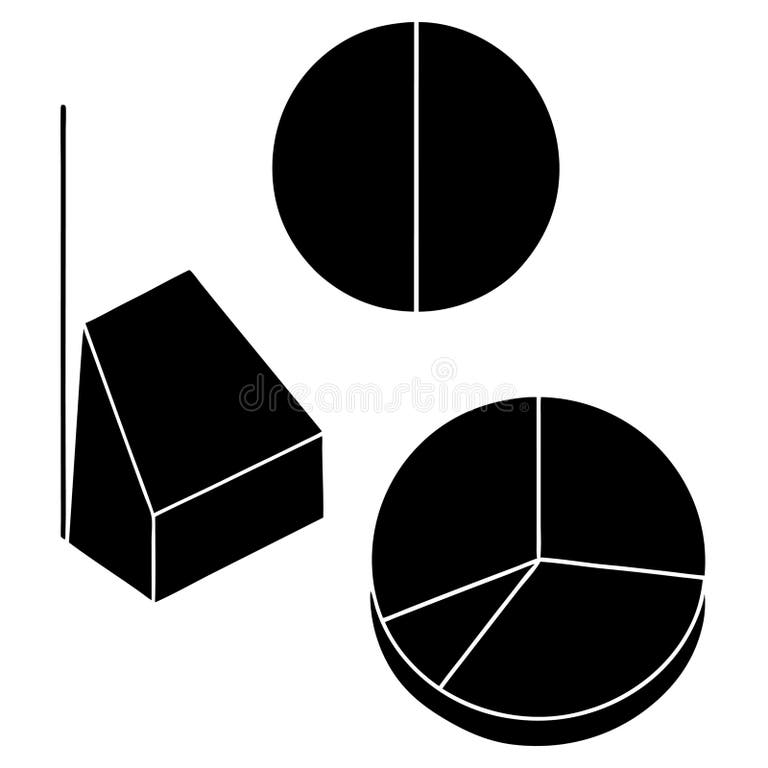 Triangular Pie Sections Stock Illustrations – 19 Triangular Pie ...