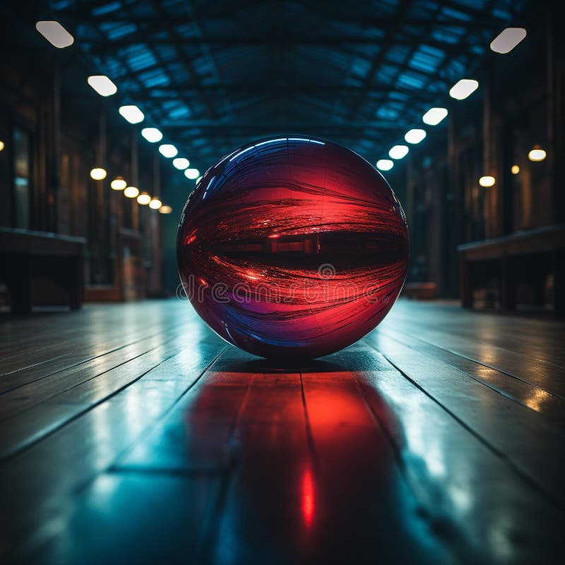 An Image of a Distorted Reflection or Mirror, with No Recognizable ...