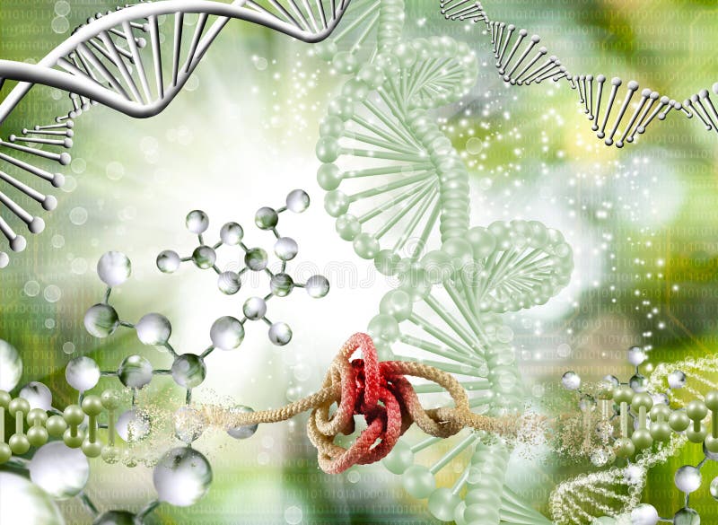 Rope Tangled Seamless Pattern Stock Illustration - Illustration of ...